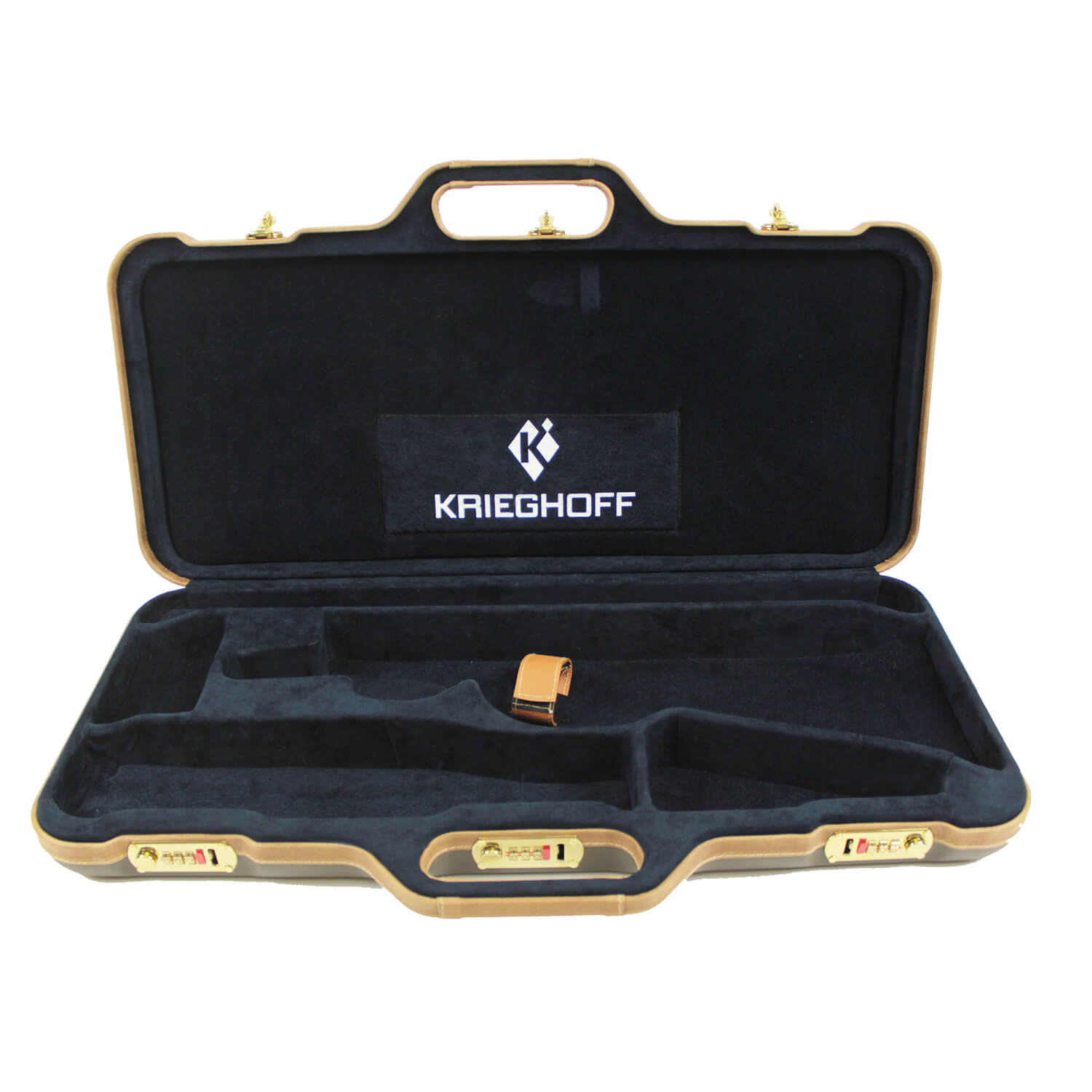 Negrini Classic Double Rifle Case, Holds One Barrel & One Scope | Krieghoff