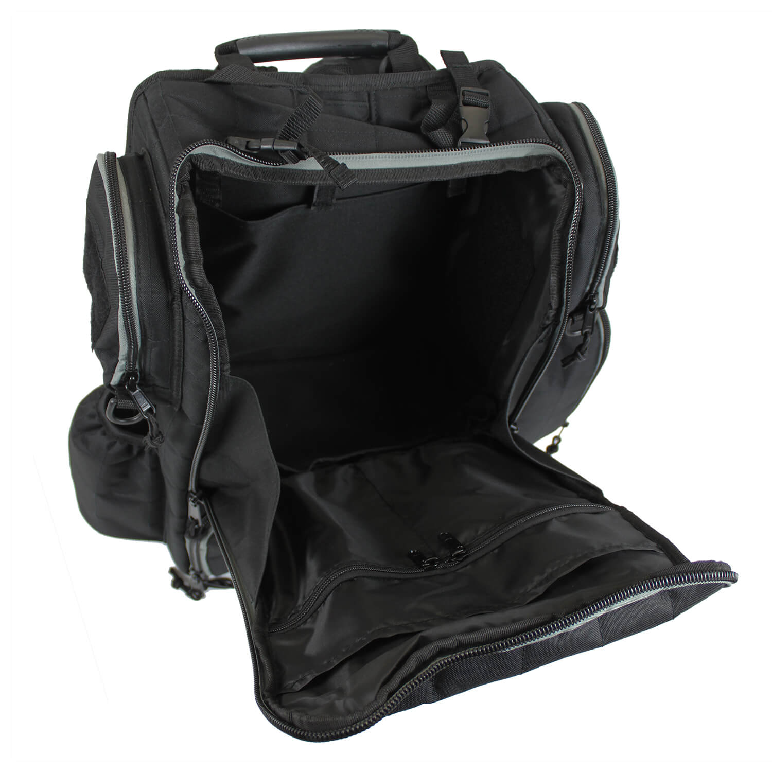 Deluxe Competition Range Backpack by Wild Hare, Black | Krieghoff