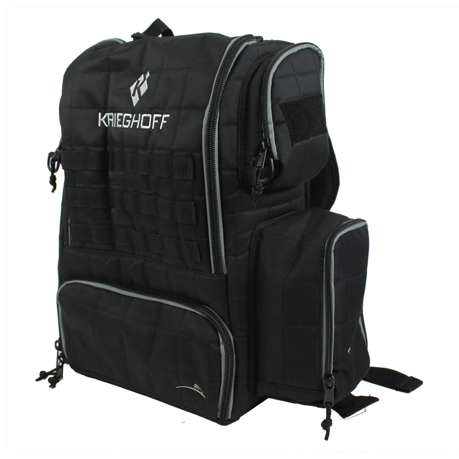 Deluxe Competition Range Backpack by Wild Hare, Black | Krieghoff