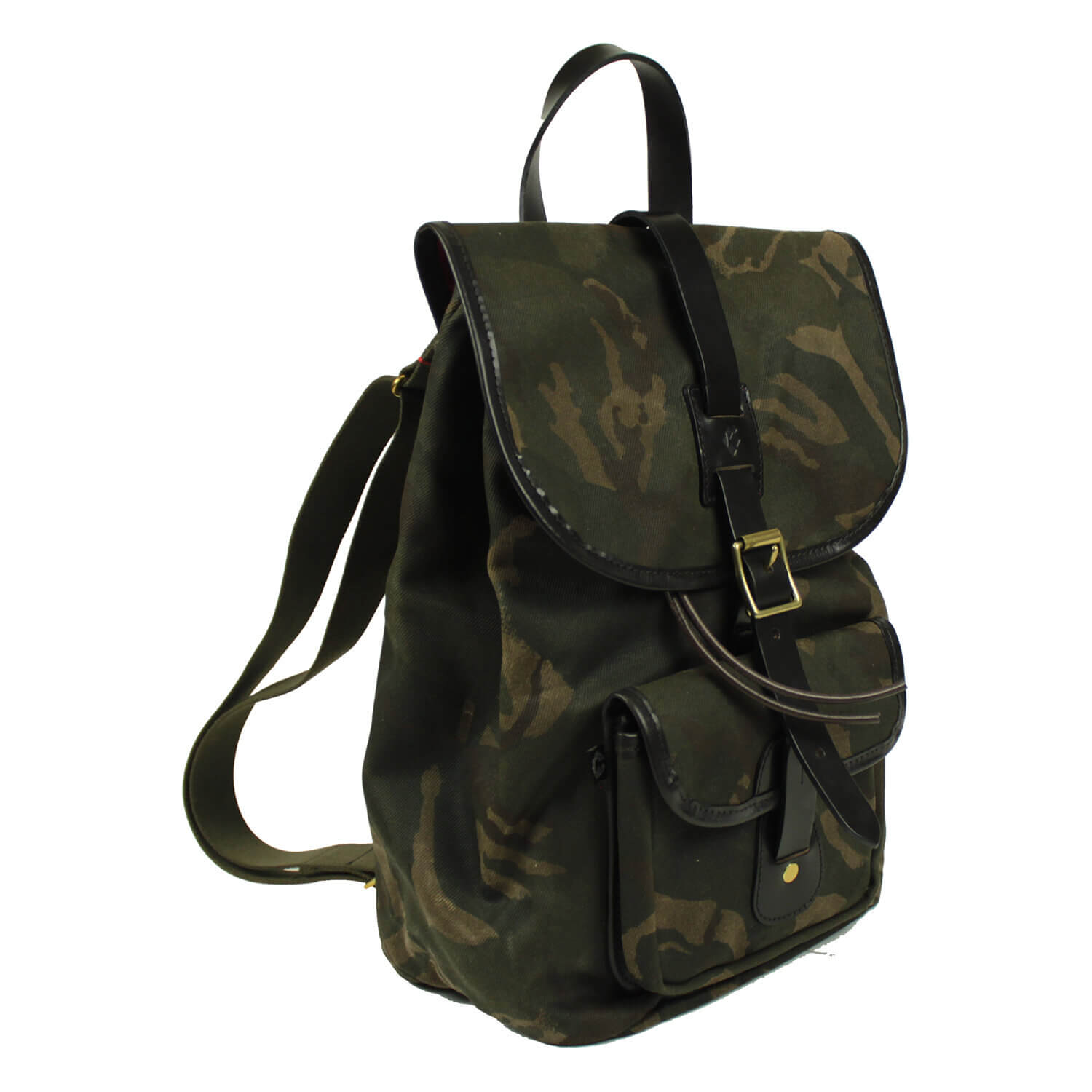 Waxed Camo Rucksack by Croots England | Krieghoff
