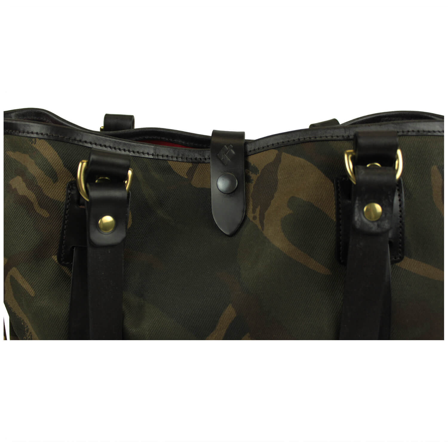 Waxed Camo Tote Bag by Croots England | Krieghoff