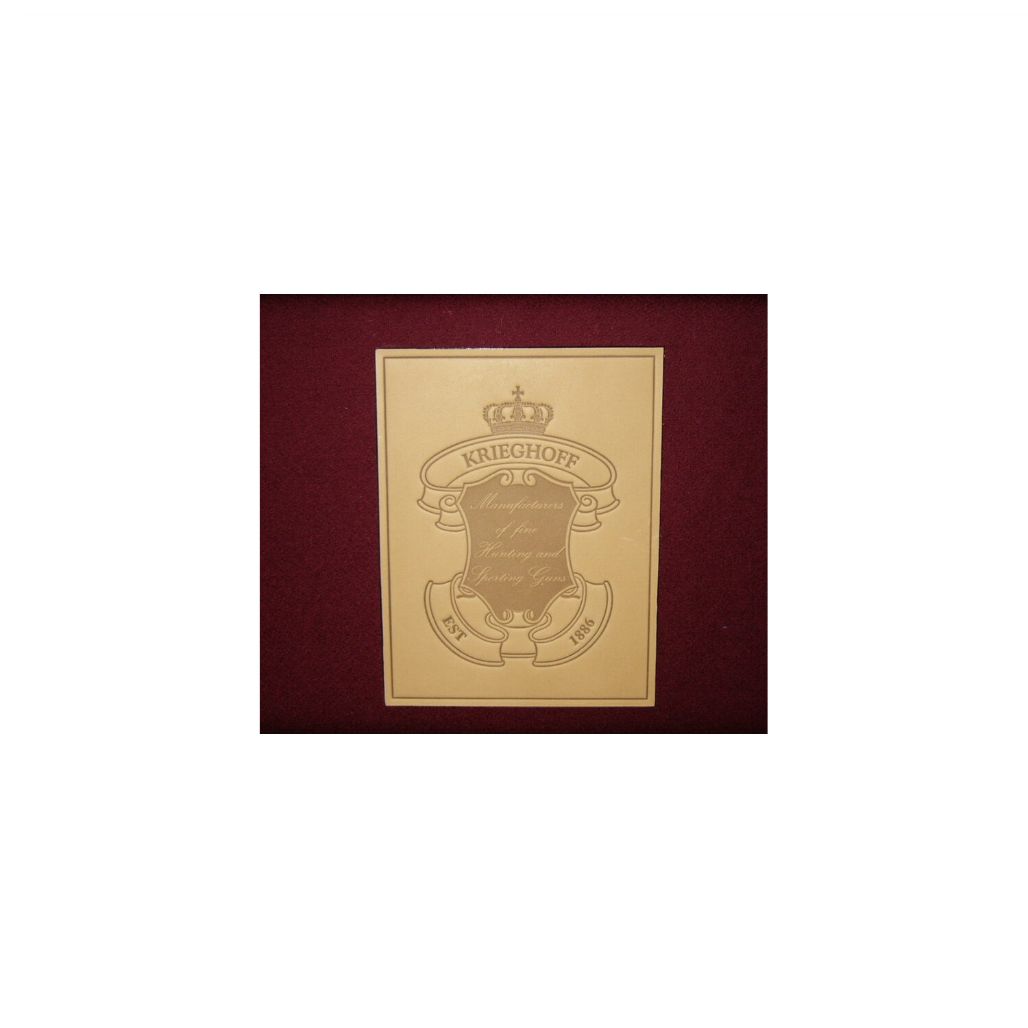 Emmebi Leather Gun Case - Special Price | Krieghoff