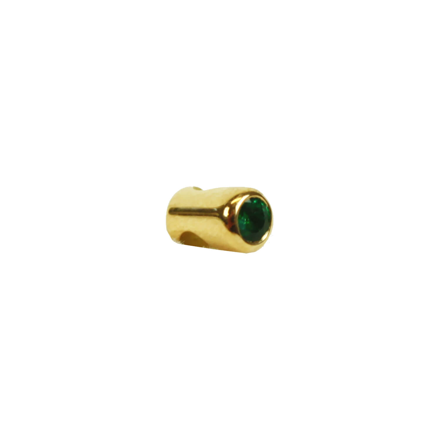 Krieghoff K-80 Front Sight - 18K Yellow Gold with Emerald | Krieghoff