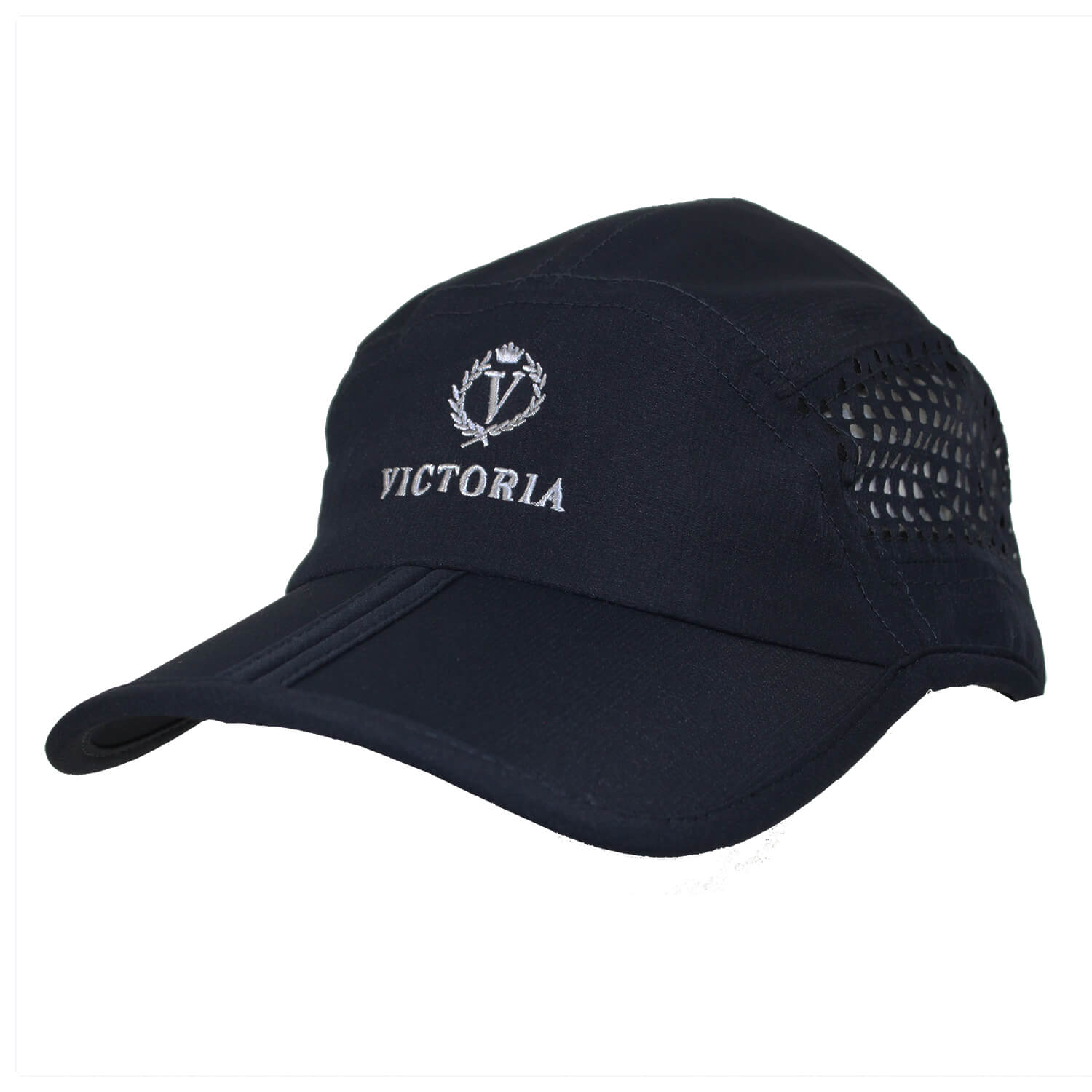 Krieghoff Victoria Performance Hat, Foldable Bill, Navy Blue | Krieghoff