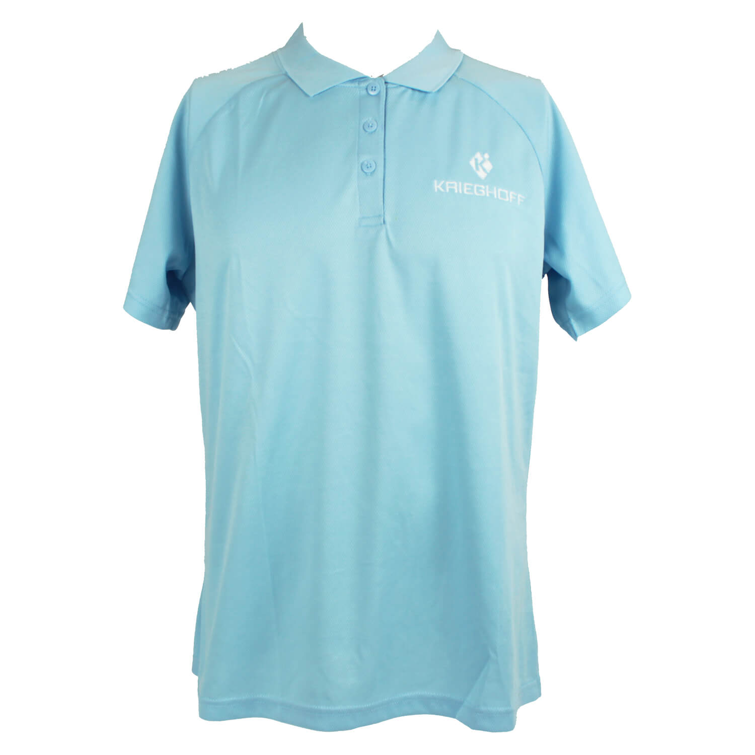 Krieghoff Ladies' Performance Polo Shirt by Reebok, Light Blue | Krieghoff