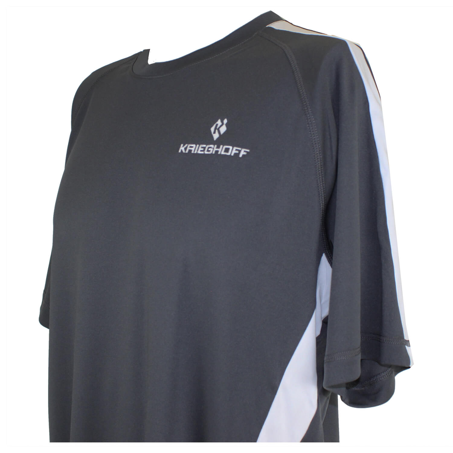 Krieghoff Performance T-Shirt, Grey/White | Krieghoff