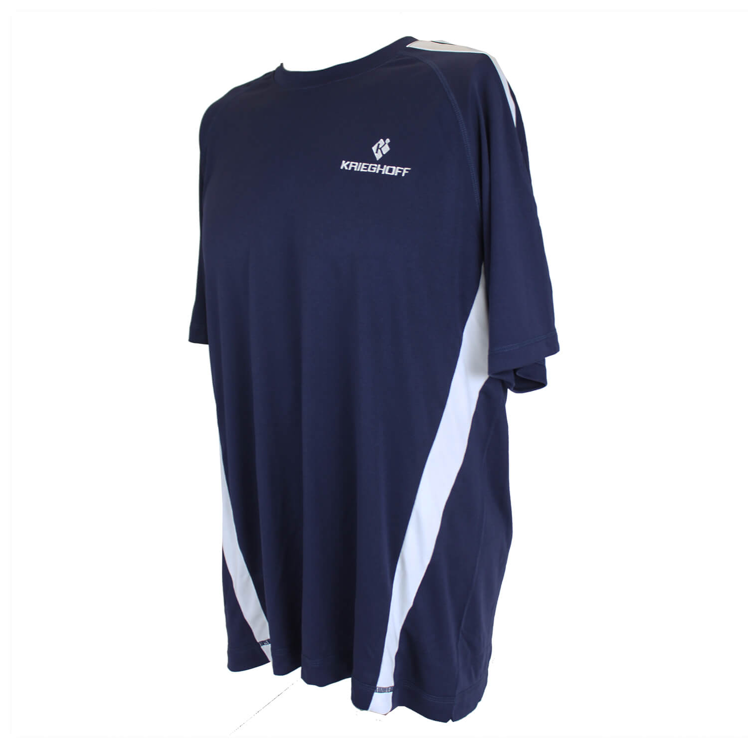 Krieghoff Performance T-Shirt, Navy/White - 4XL Only | Krieghoff