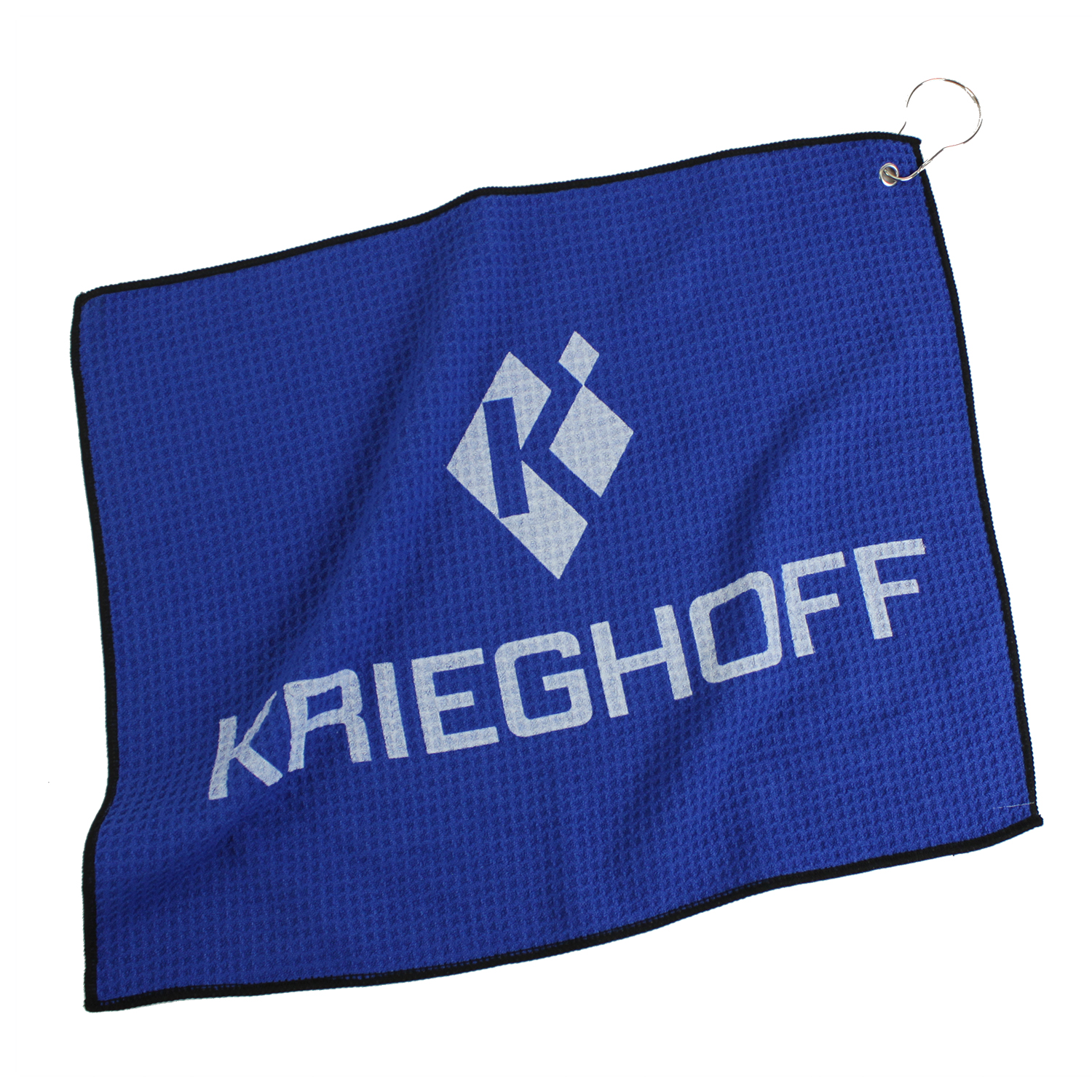 Krieghoff Waffle Knit Gun Towel, Royal Blue | Krieghoff